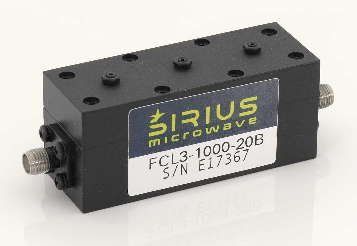 Sirius Microwave • Bandpass Filters - miro•sys Premium RF & Optical ...