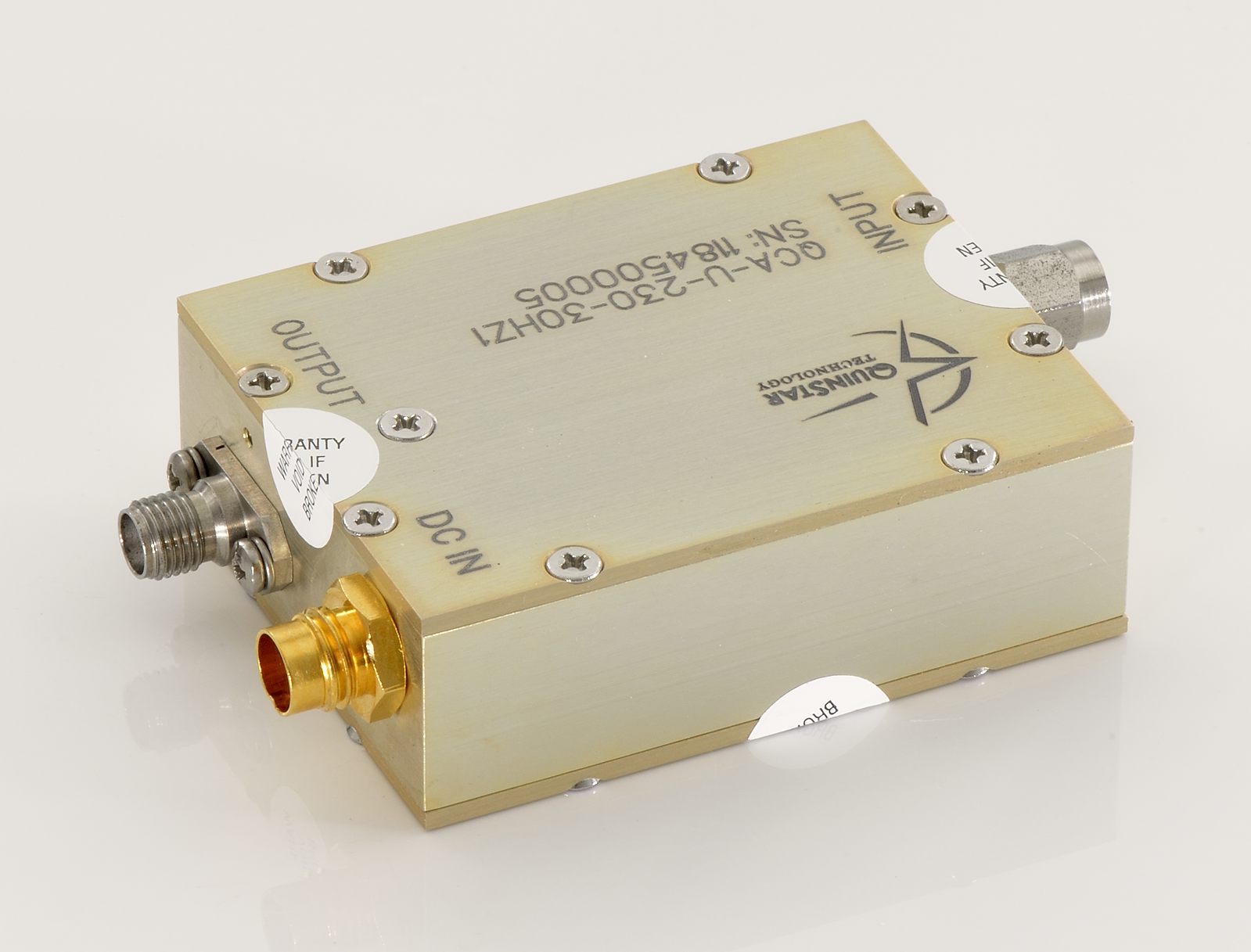 QuinStar • Amplifiers - miro•sys Premium RF & Optical Systems and ...