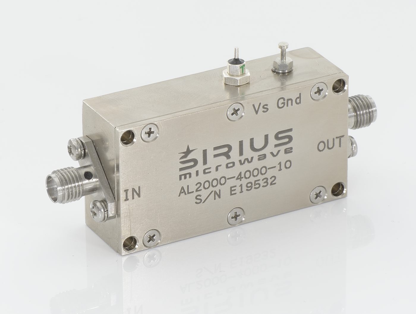 Sirius Microwave • Amplifiers | miro•sys Premium RF & Optical Systems ...