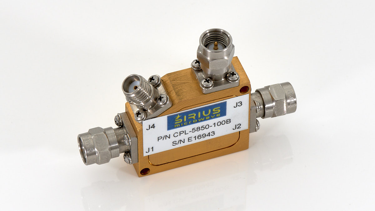 Sirius Microwave • Directional Couplers | miro•sys Premium RF & Optical ...
