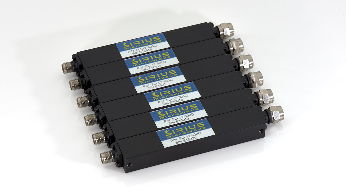 Sirius Microwave • Low Pass Filters | miro•sys Premium RF & Optical ...