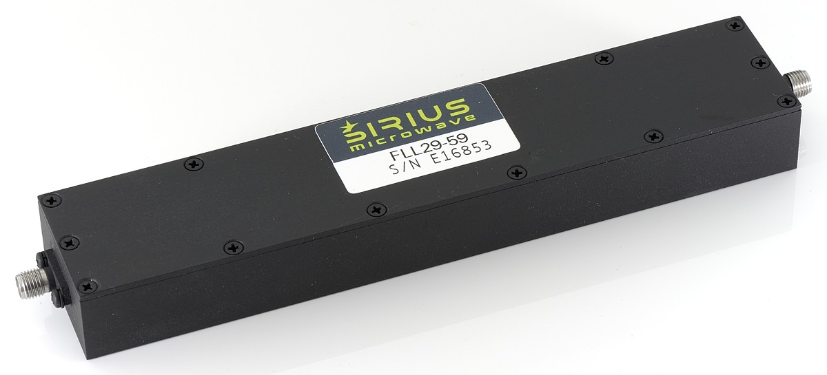 Sirius Microwave • Low Pass Filters | miro•sys Premium RF & Optical ...